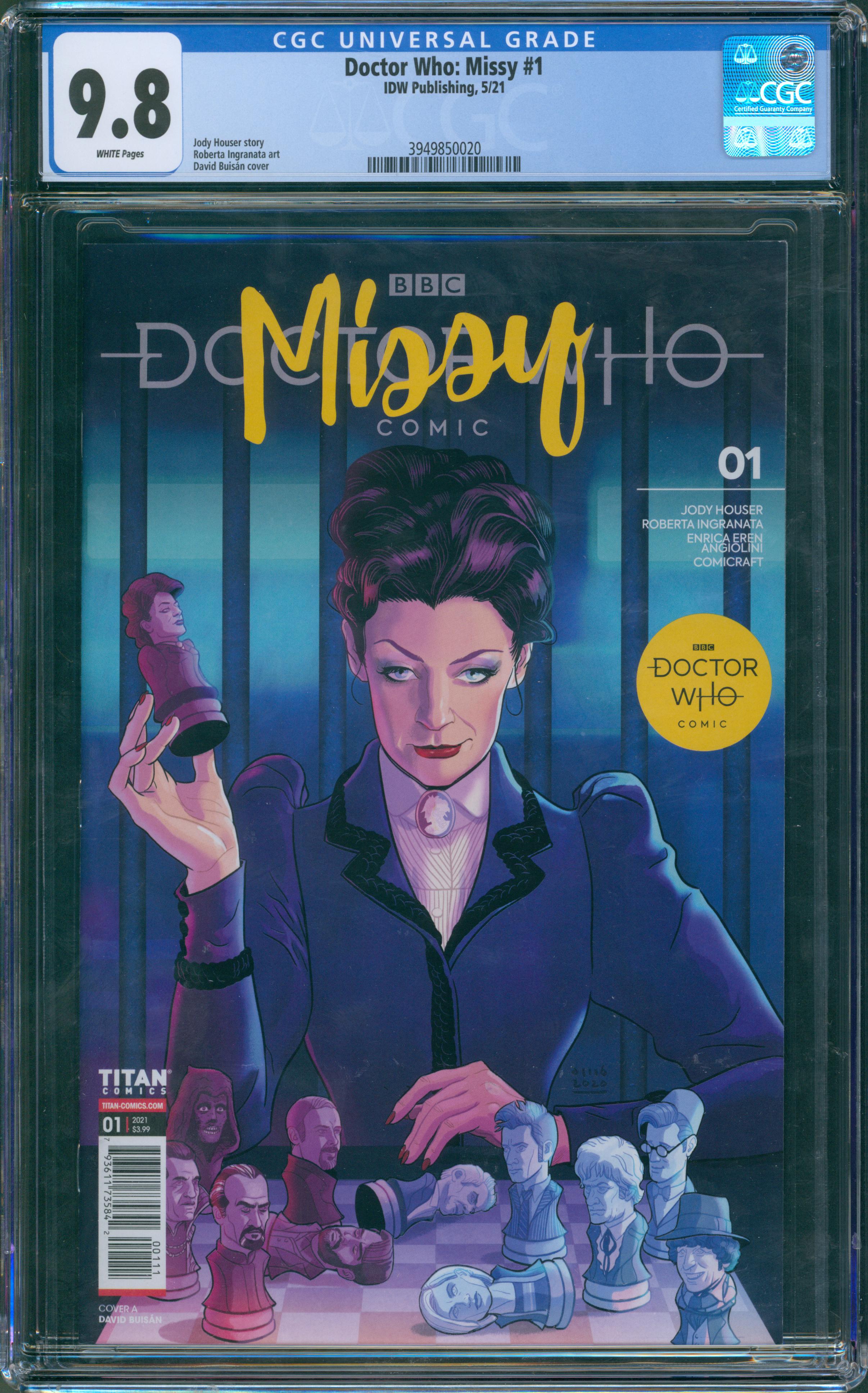 Doctor Who: Missy #1 CGC 9.8 – The Graded Gallery